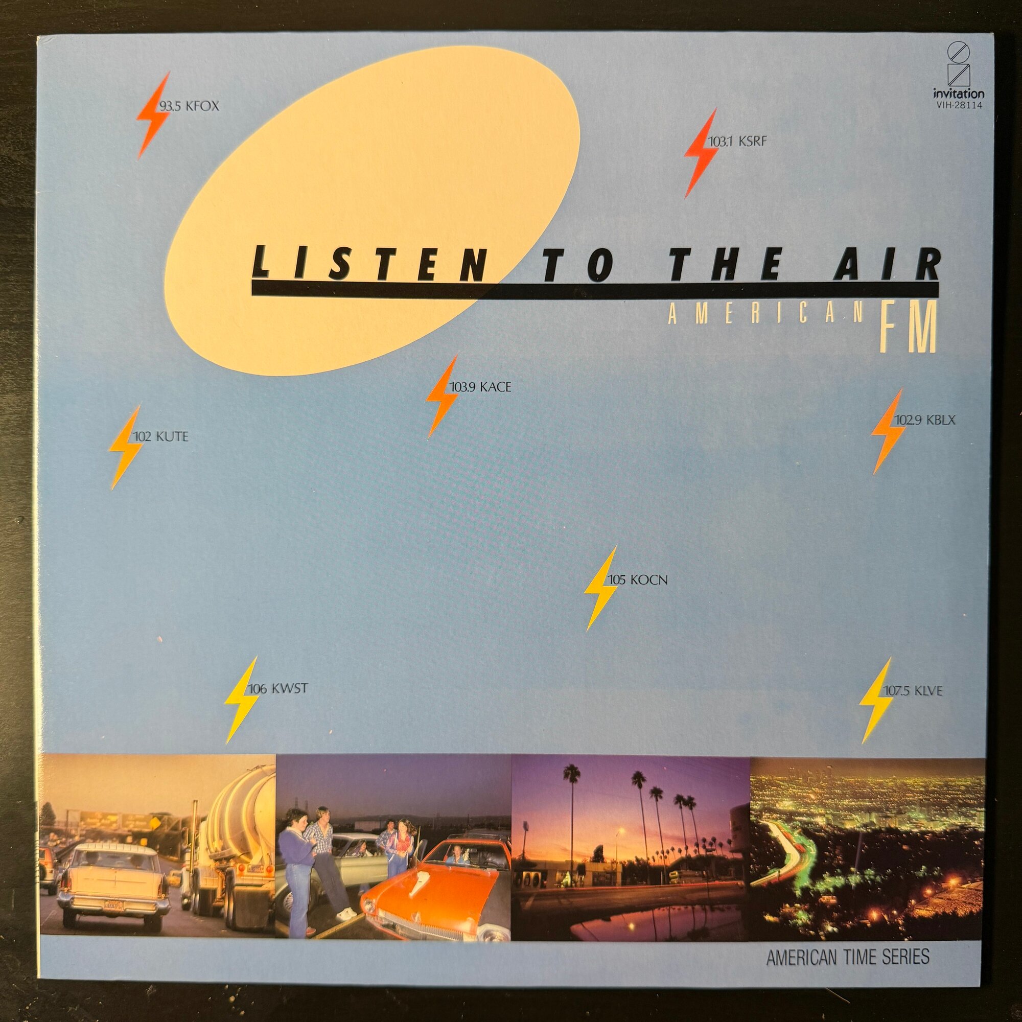 Виниловая пластинка Сборник Listen To The Air - American FM (Япония 1983г.)