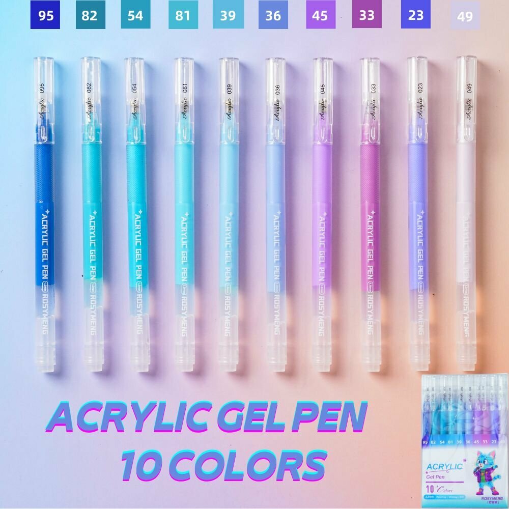 Высокоглянцевая акриловая гелевая ручка