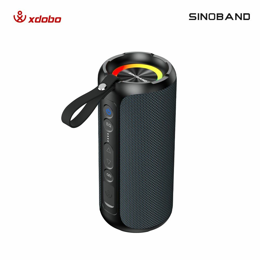 Портативная Bluetooth-колонка RGB-подсветкой, 50 Вт, водонепроницаемая, для улицы и дома