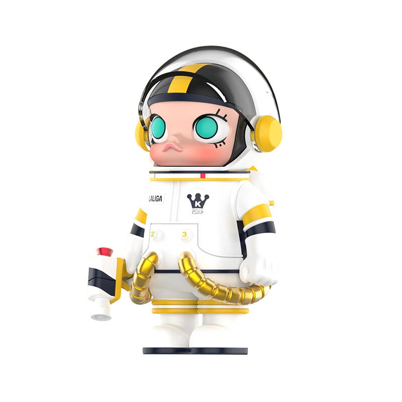 Фигурка унисекс POP MART Mega Space Molly La Liga, Yellow White