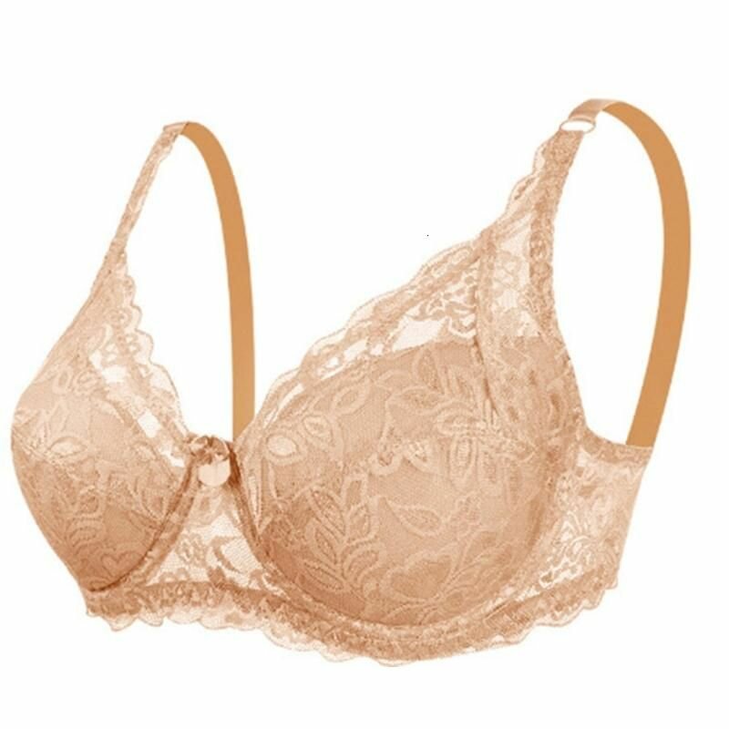 Кружевной бюстгальтер без подкладки, Цвет - 85D