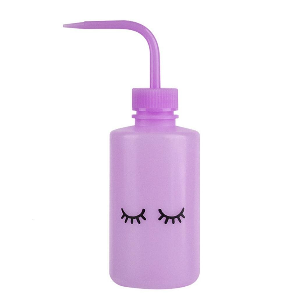 Бутылочка для очистки ресниц, Фиолетовый - 250ml