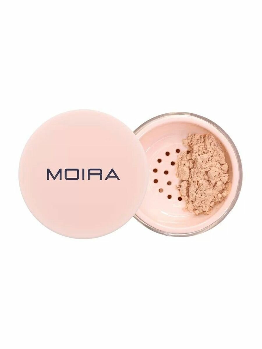 MOIRA Пудра для лица Moira Loose Setting Powder рассыпчатая, 6 г, 5 Средний Светлый