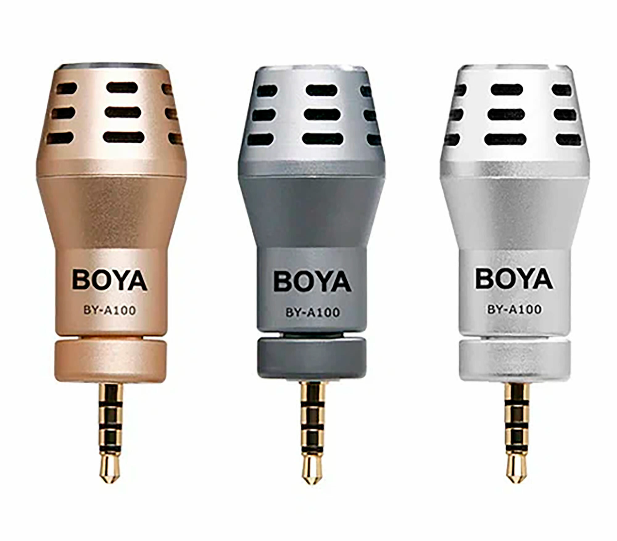 Микрофон Boya BY-A100, всенаправленный, моно, 3.5 мм TRRS, для интервью