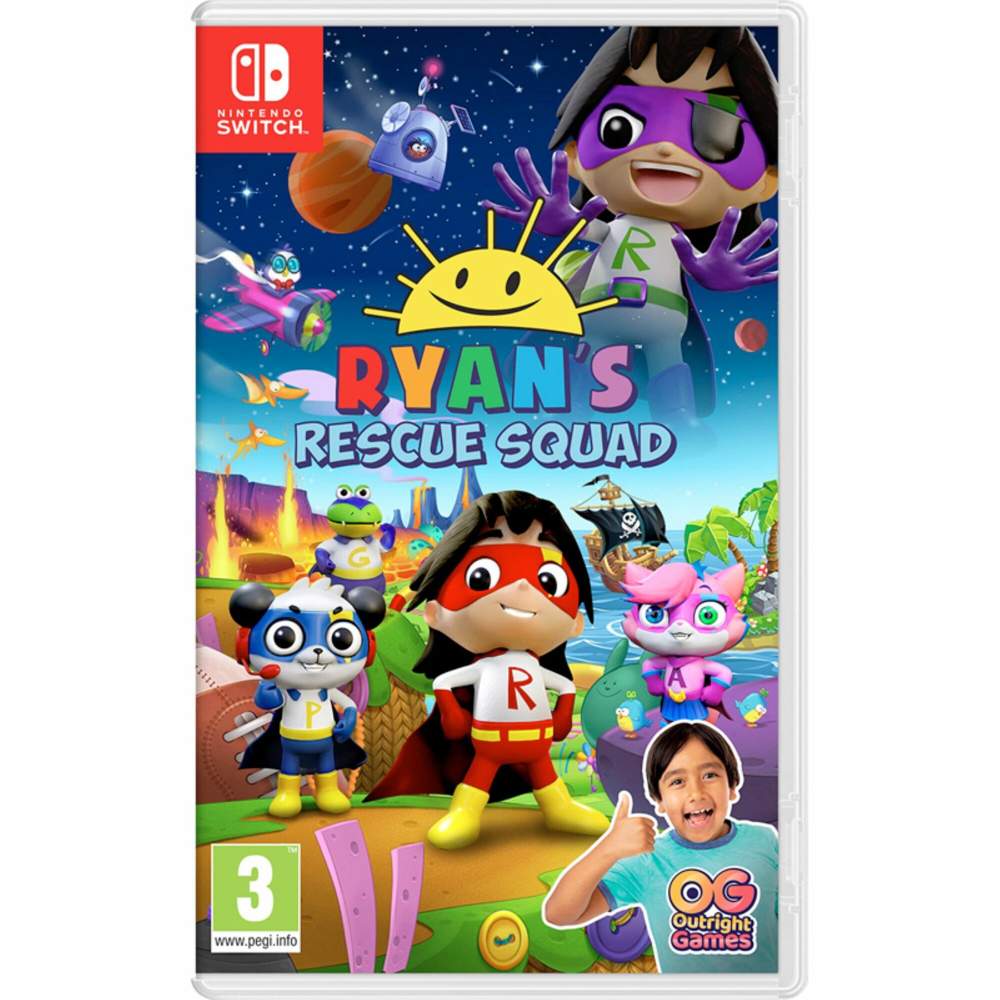 Ryan's Rescue Squad ( Игра на картридже ) ( Nintendo Switch )