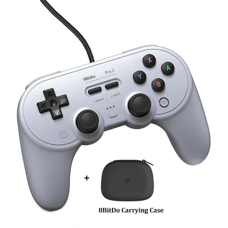 8BitDo Pro 2 проводной геймпад Gray Kit3