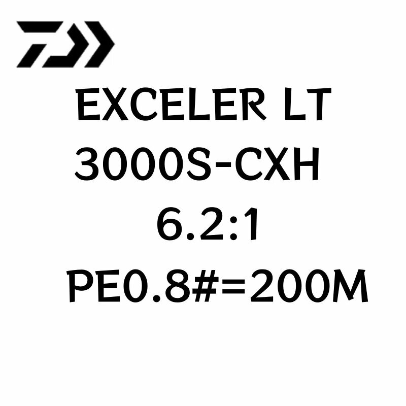 Daiwa Exceler Lt безынерционная катушка для спиннинга 3000S-CXH