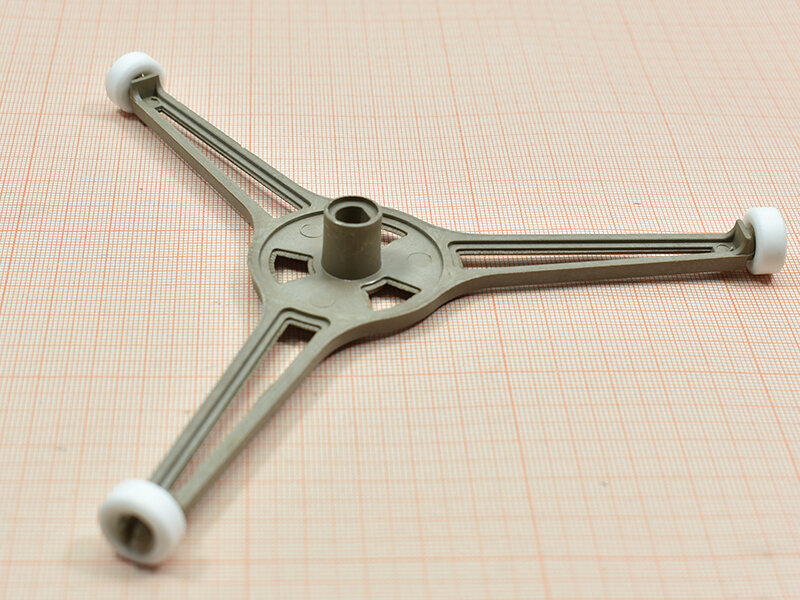 Крестовина тарелки для СВЧ, D колес 14мм, вращения 185мм