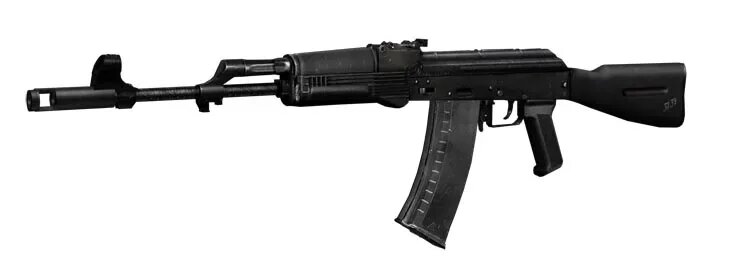 Бумажная модель винтовки AK74/AK103 GRAPMAN 02