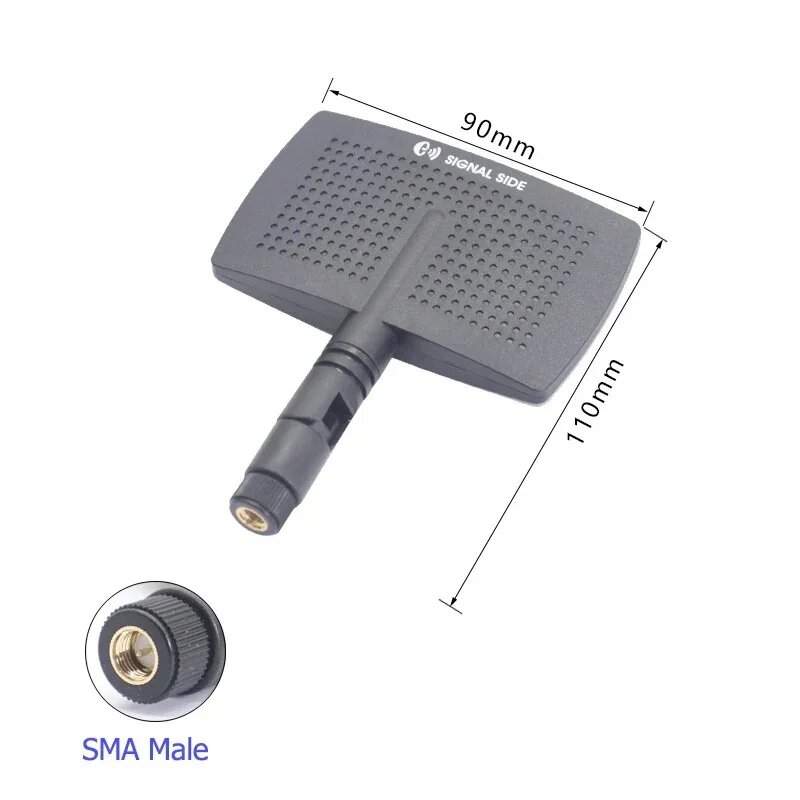 2,4G Wi-Fi Направленная вращающаяся антенна 8dbi Усилитель сигнала с высоким Black SMA Male