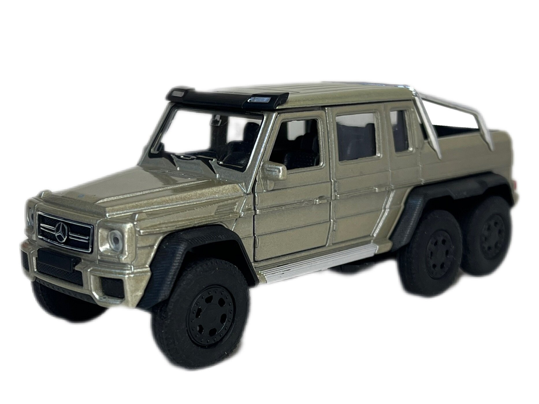 Модель машины 1:34-39 Mercedes-Benz G63 AMG Welly, бежевый металлик, металл