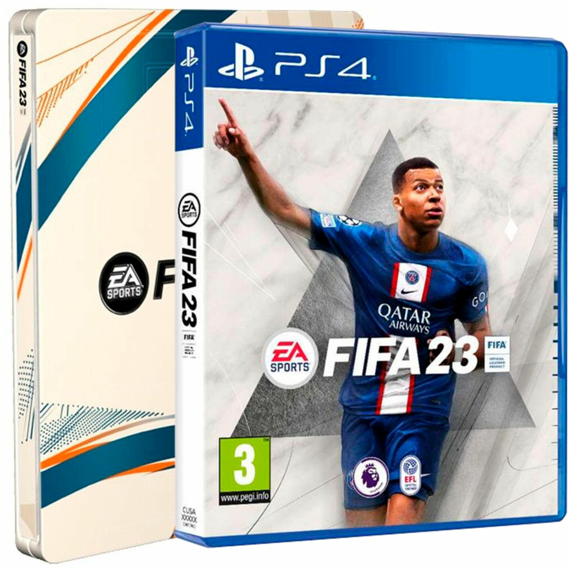 FIFA 23 - SteelBook Edition (русская версия) (Игра на диске) (PS4)
