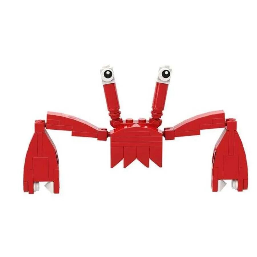 MOC конструктор Сад Банбана Краб из блоков ABS пластик для детей 6+