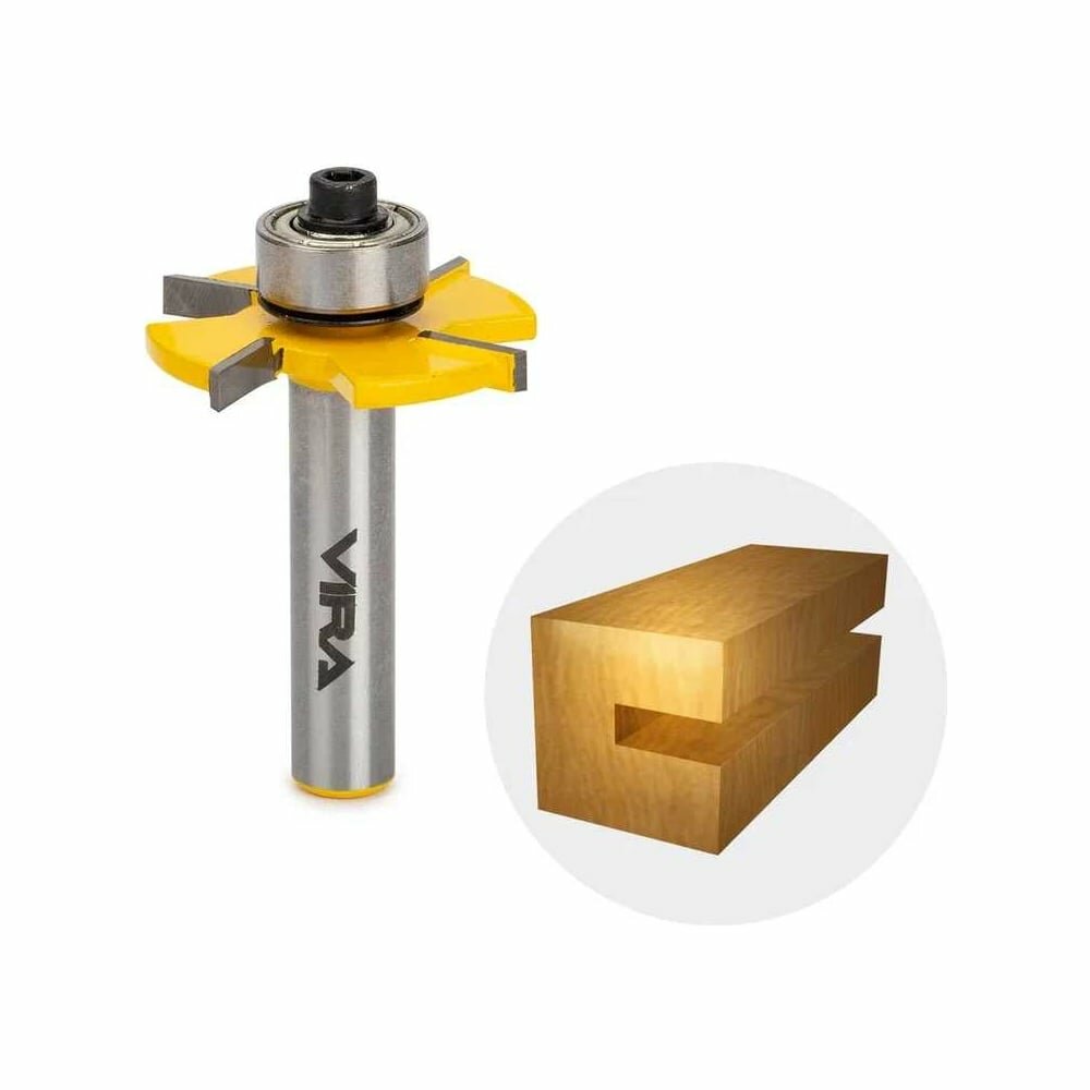 Фреза кромочная дисковая (32х3 мм; подшипник 12.7 мм; хвостовик 8 мм) VIRA 553369