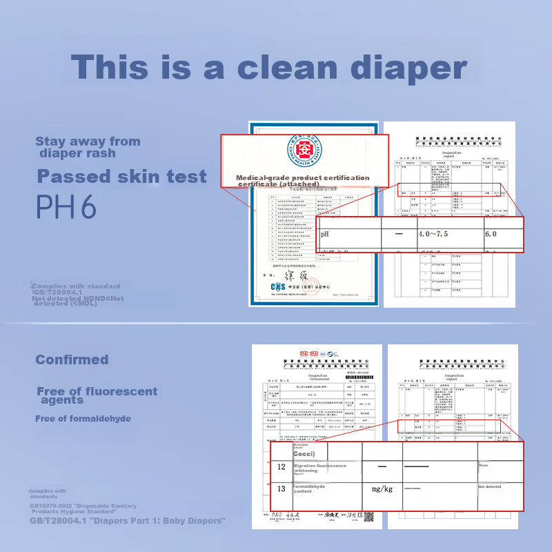 Care Daily Mengqu Diapers, M Size, 56 Pieces (6-11kg), Medium-Sized Baby Diapers, Packaging