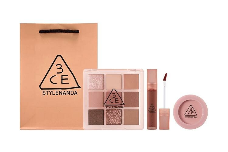 Набор жидкой помады женский 3CE x FENKUXIAOLIAN 5699258, легкая растушевка, сияние, матовый тон