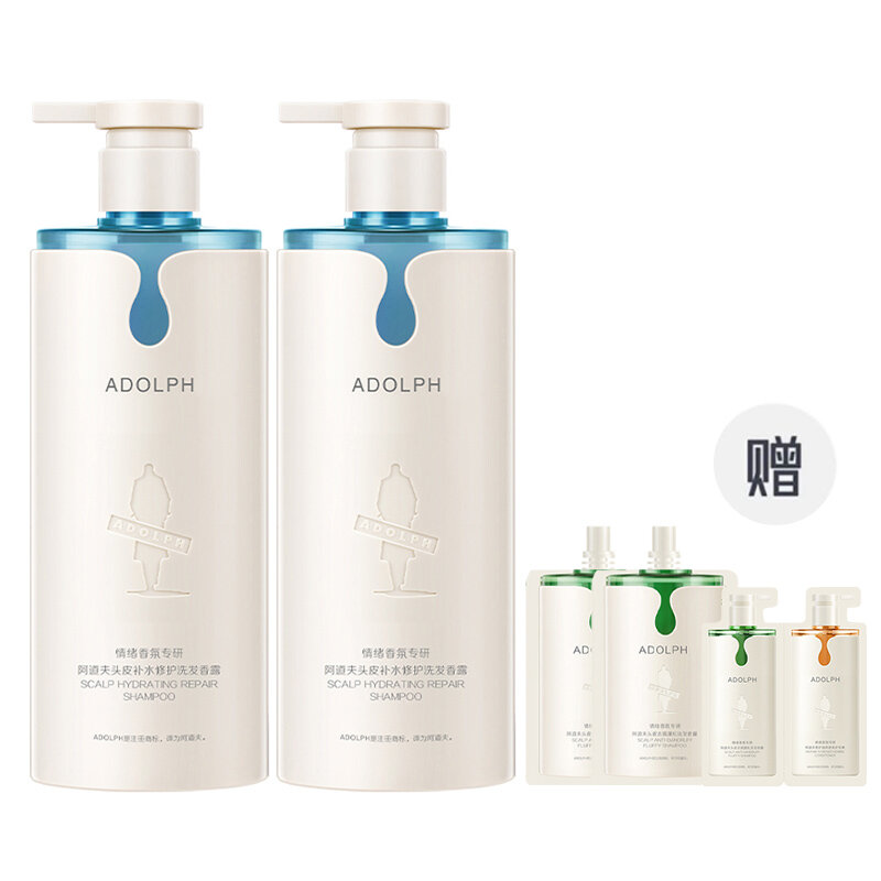 Шампунь от перхоти унисекс Adolph Mood Fragrance Collection 5752408, восстанавливающий увлажняющий