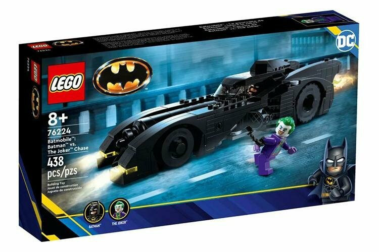 Конструктор унисекс LEGO Бэтмобиль: Погоня Бэтмена с Джокером 76224, конструктор из пластиковых блоков