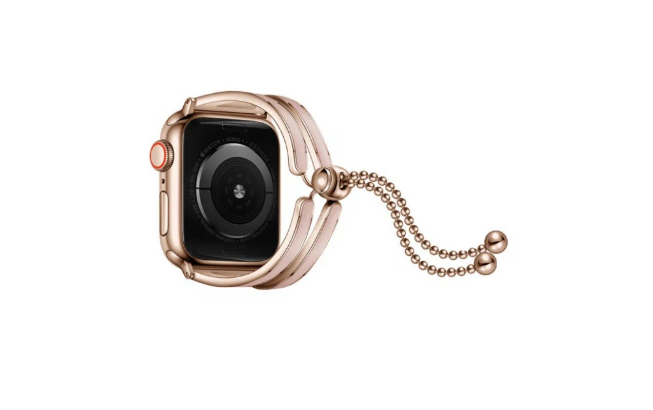 Сменный ремешок MyPads для умных смарт-часов Apple Watch 1/ Series 2/ Series 3 38/ 40mm золотой