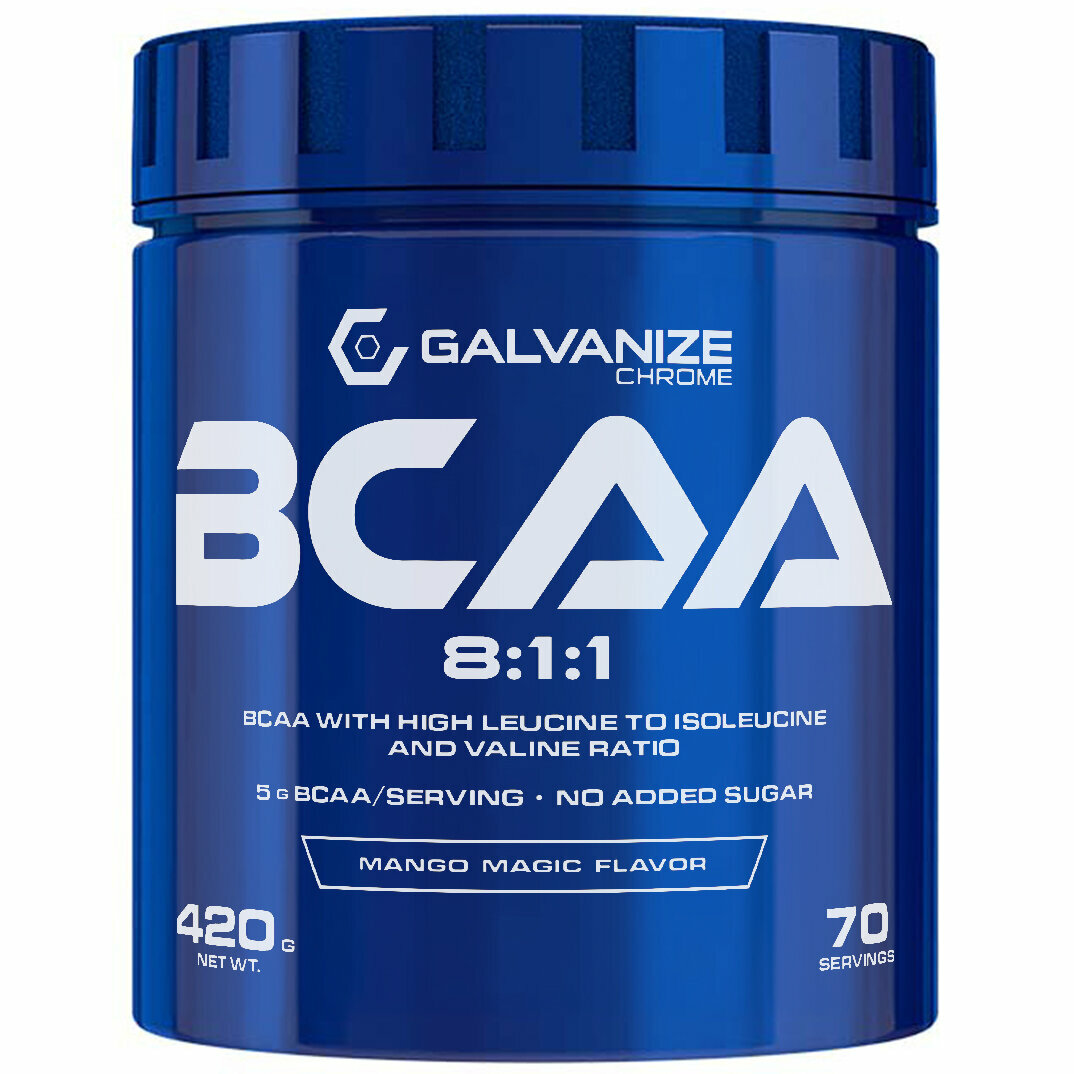 Galvanize Nutrition BCAA 8:1:1 - 420 грамм, манго