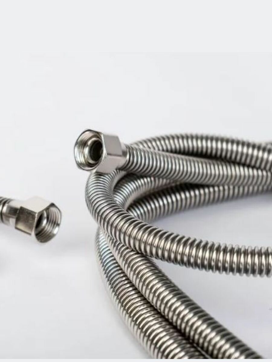 150см Сильфонная подводка для газа Monoflex 1/2 Гайка-Гайка. Правая резьба