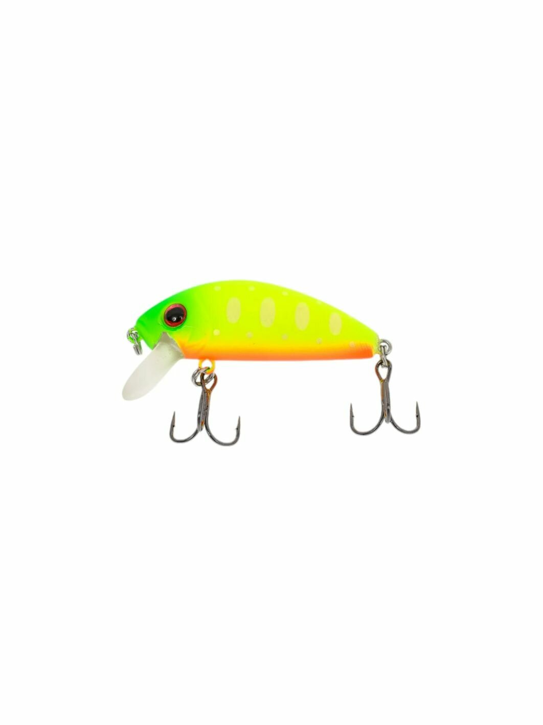 Воблер Минноу Strike Pro Mustang Minnow 45, 45 мм, 4,5 гр, Заглубление 0,2 м -0,5 м, Плавающий, цвет A178S Lemon Mat Tiger