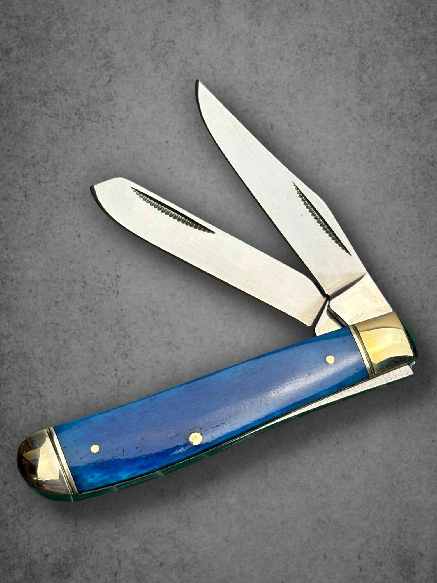 Складной многопредметный нож Cold Steel Mini Trapper Blue Bone, CS-FL-MTRPR-B