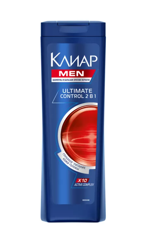 Клиар MEN Шампунь "Ultimate Control", 400 мл