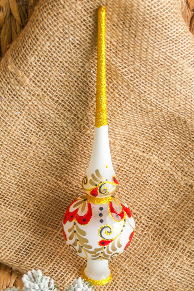 Елочная верхушка расписная, 275 мм, Елочка С1426