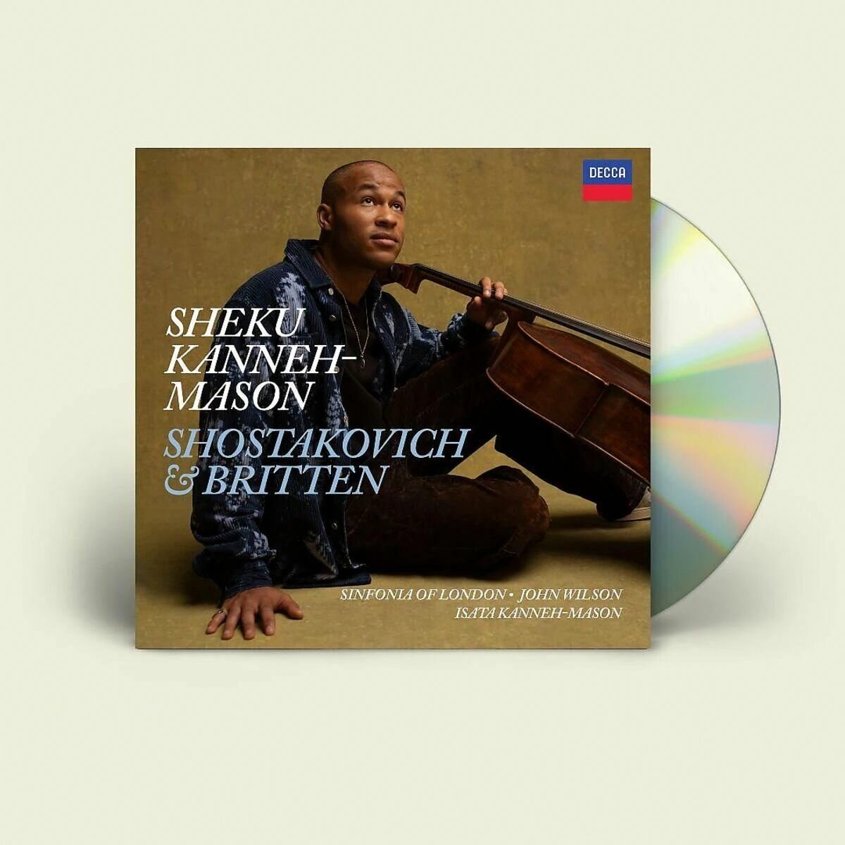 Sheku Kanneh-Mason - Shostakovich & Britten: Cello Concerto & Cello Sonatas (CD) 2025, Decca, Digisleeve, Фирменный музыкальный диск