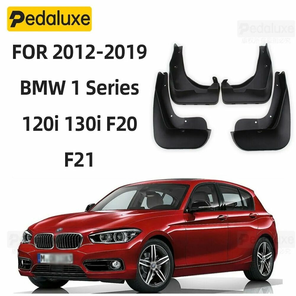 Крыло автомобильное, арт. 4 шт. для BMW 1 серии 120i 130i F20 F21 передние и задние брызговики автомобильные аксессуары