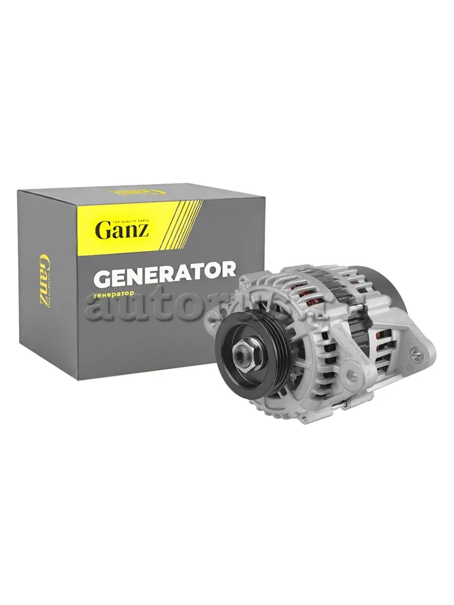Генератор (90A) для ВАЗ 2108-10 инжектор GANZ GRR13001