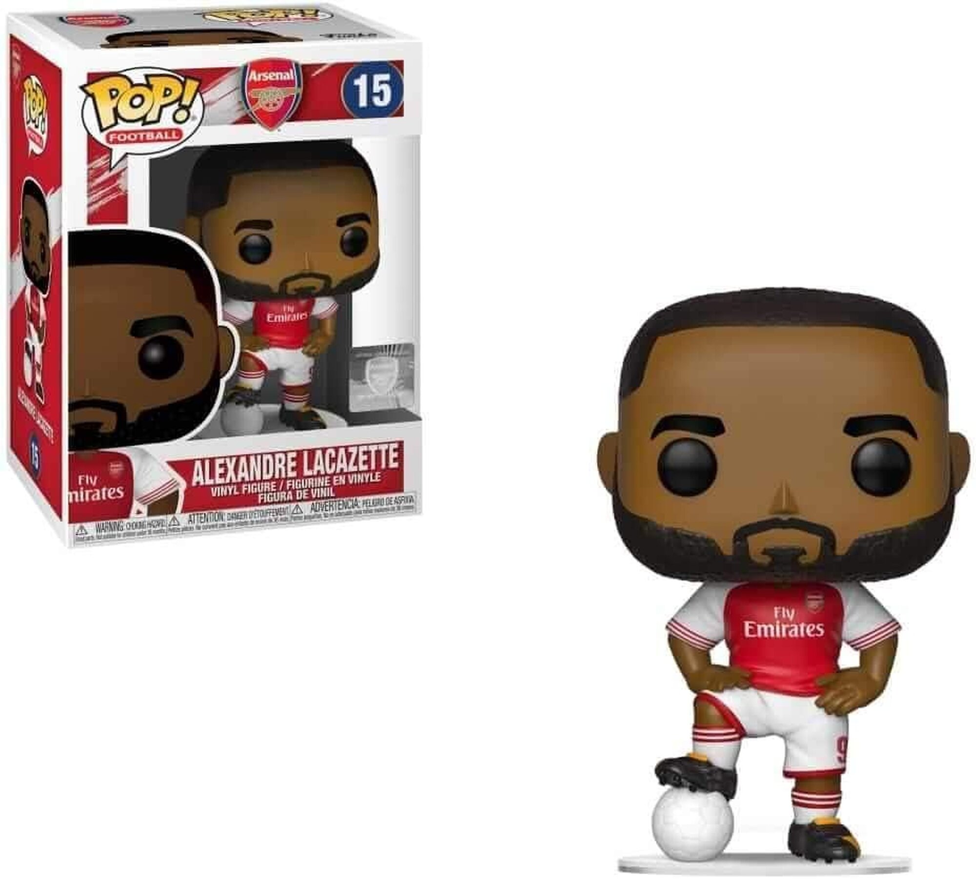 Фигурки Funko Pop FOOTBALL - Коллекционная фигурка футболиста Арсенал Александр Лаказетт - Фанко 15
