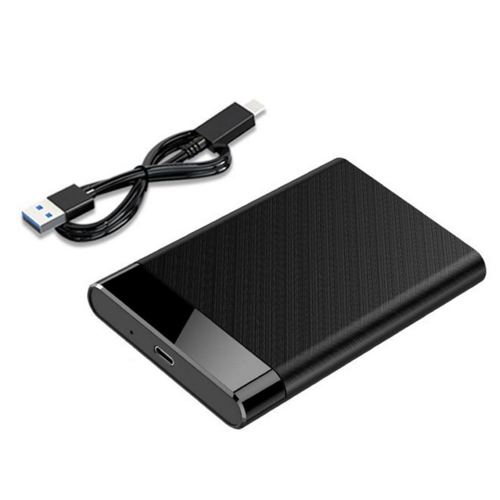 Корпус внешнего жесткого диска для 2,5-дюймовых HDD/SSD с поддержкой USB3.0/2.0/3.1 и SATA3.0, Разъем Usb3.1