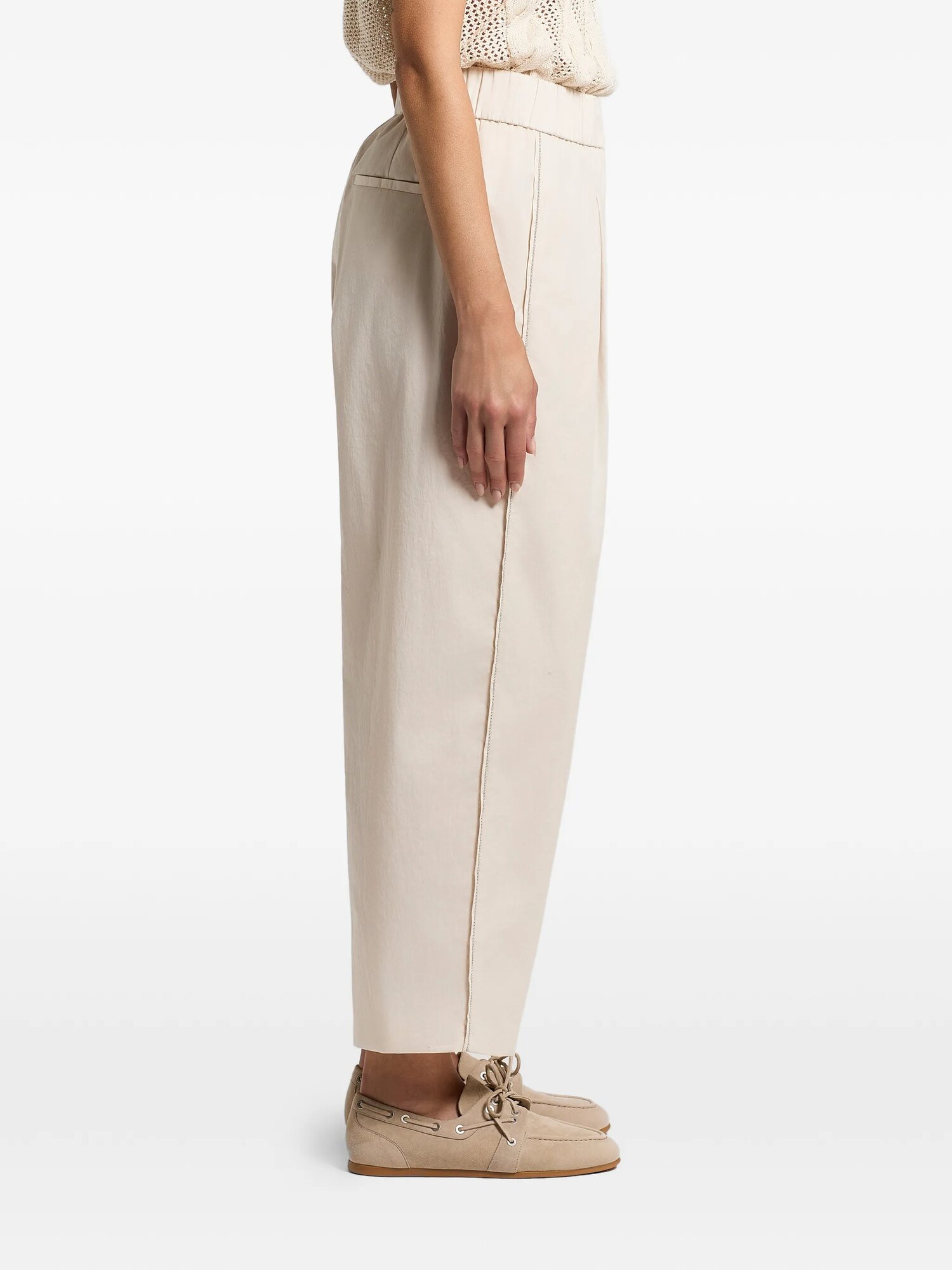 Брюки PESERICO Elasticated-waist trousers, размер 50, разноцветный — фото 1