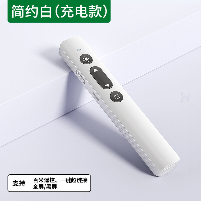 Ручка-переворачиватель страниц Учительский пульт Удаленное обучение Лазерная сенсорная ручка Совместима с доской Seewo Многофункциональный телескопический указатель с часами