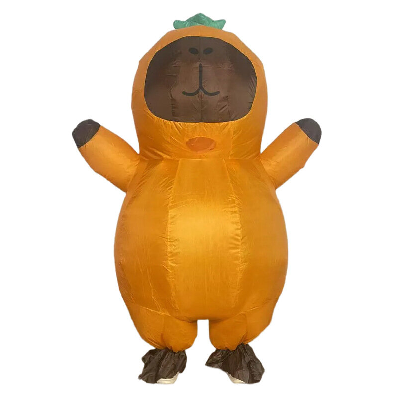 Надувной костюм-игрушка для вечеринок на Хэллоуин и Рождество: олень, бегемот, свинья, мультяшный олень для катания.