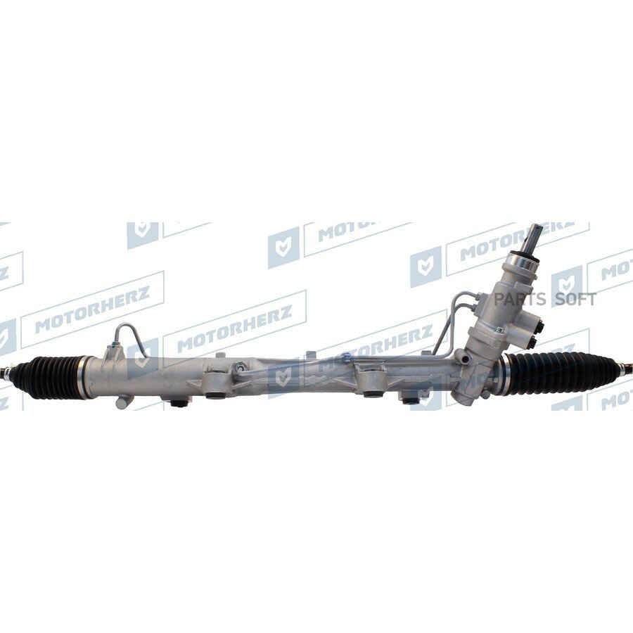 Рулевая рейка без тяг гидравлическая (VW Transporter T5 2003-2008, VW Multivan 2003-2008, no serv) от официального дистрибьютора, MOTORHERZ, артикул R21411NW