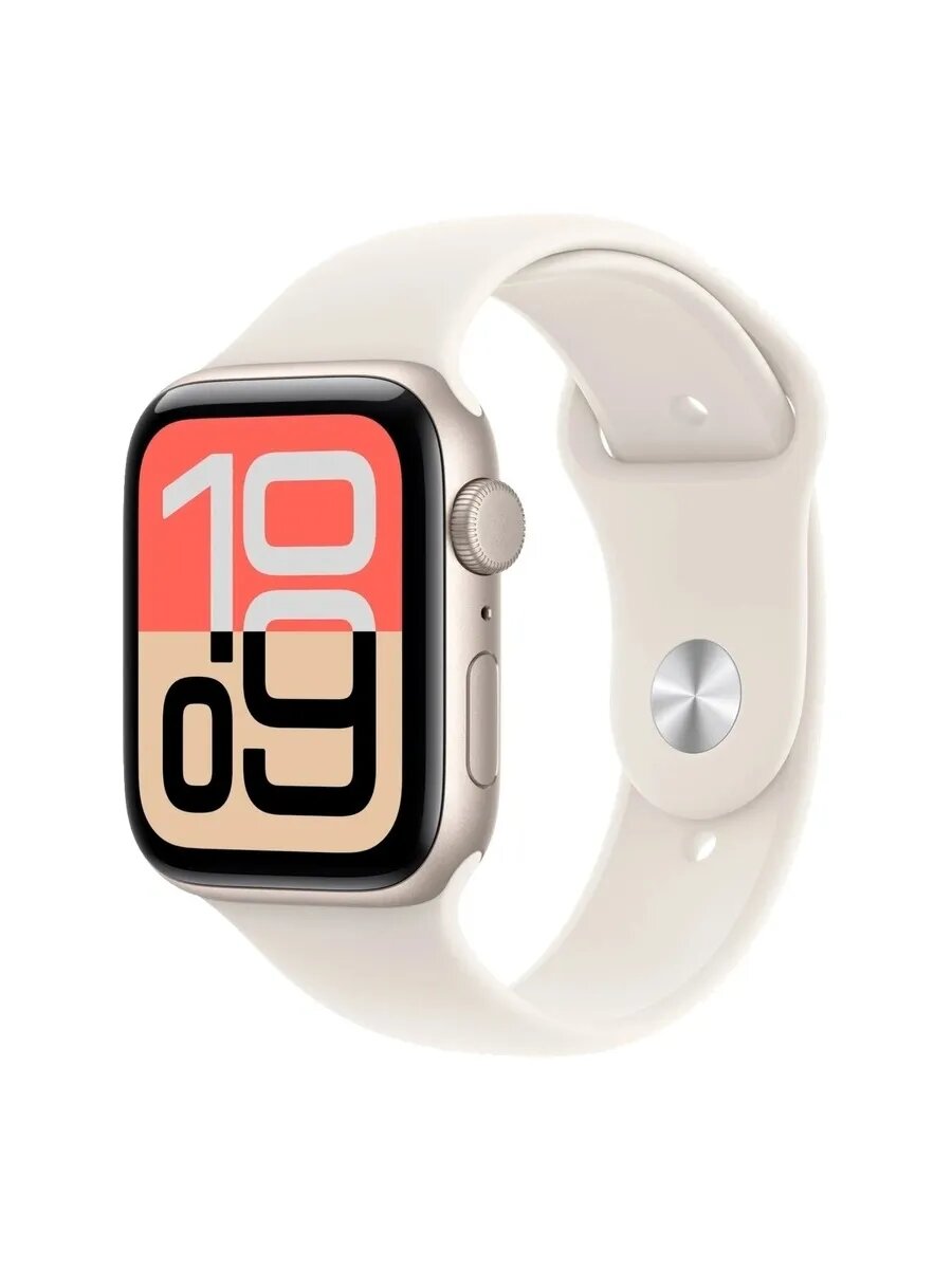 Смарт-часы Apple Watch SE 3 2025 A3325 сияющ. зв. Sport Band