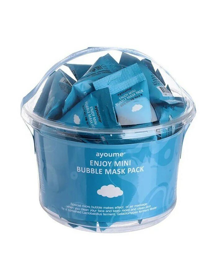 [AYOUME] Очищающая пузырьковая маска для лица Enjoy Mini Bubble Mask Pack, 30шт*3гр