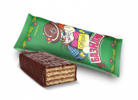 Конфеты Кондитерская фабрика Пермская "Базилио" вафельные, 1кг