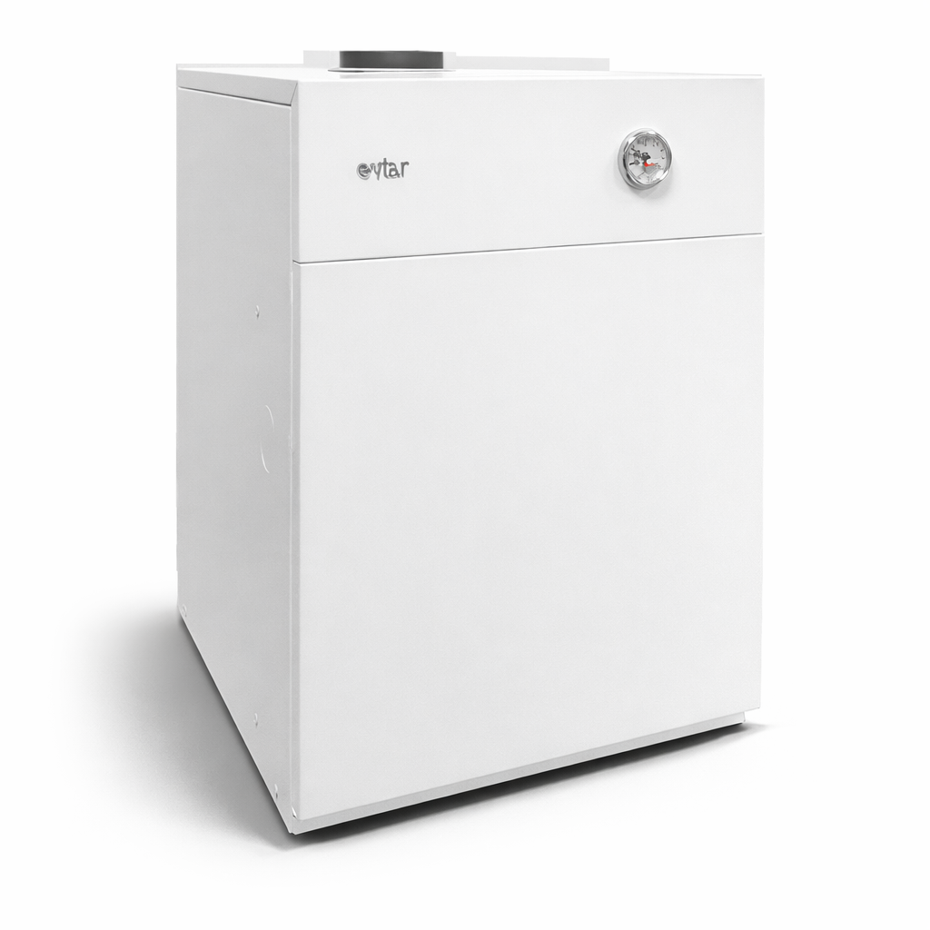 Газовый котел Очаг КЧГ-80 EN, напольный, одноконтурный, чугунный теплообменник