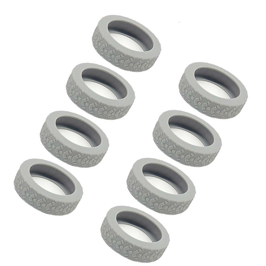 Колесики для чемоданов резиновые термостойкие, Серый