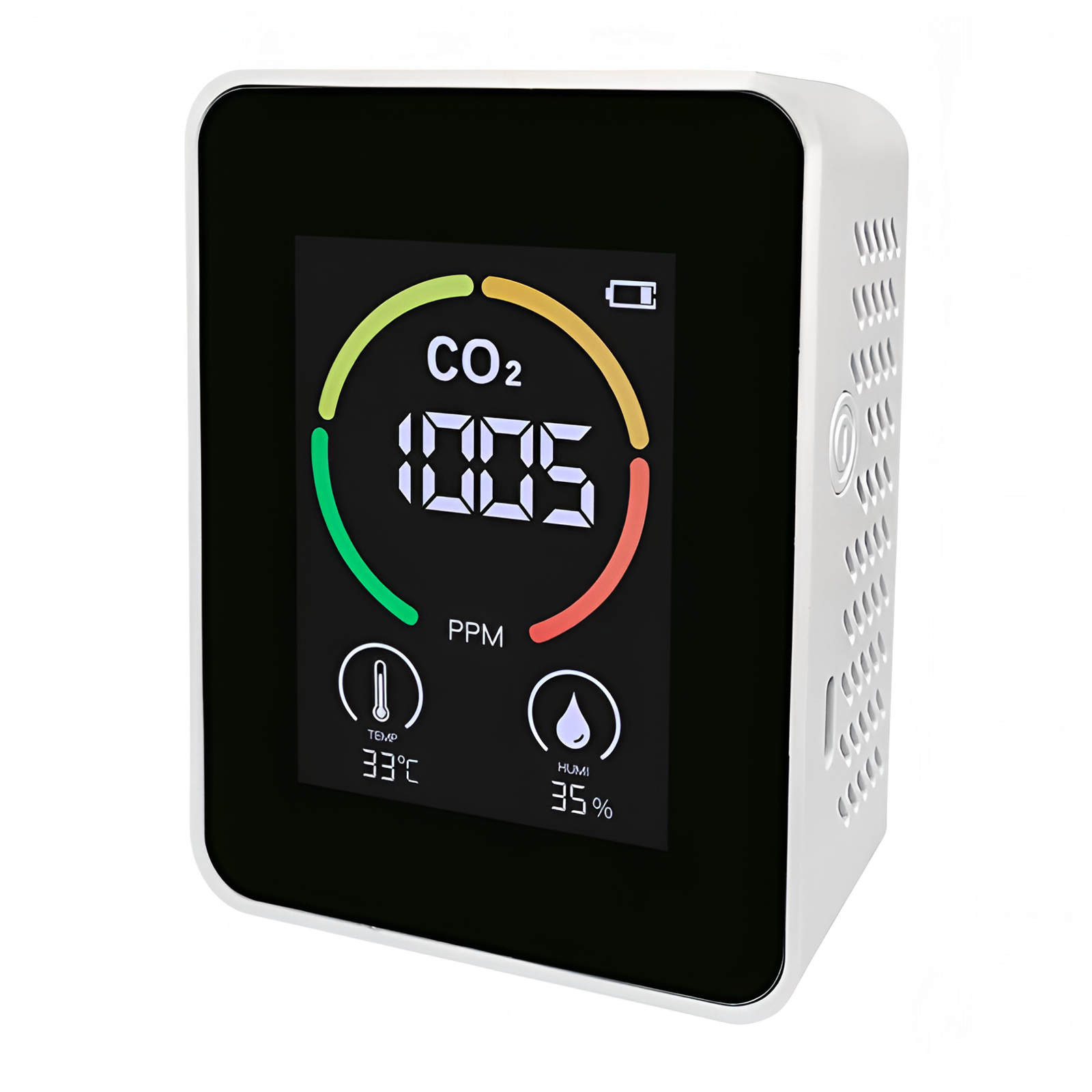 Измеритель концентрации углекислого газа MyPads мониторинг концентрации CO2 в помещении