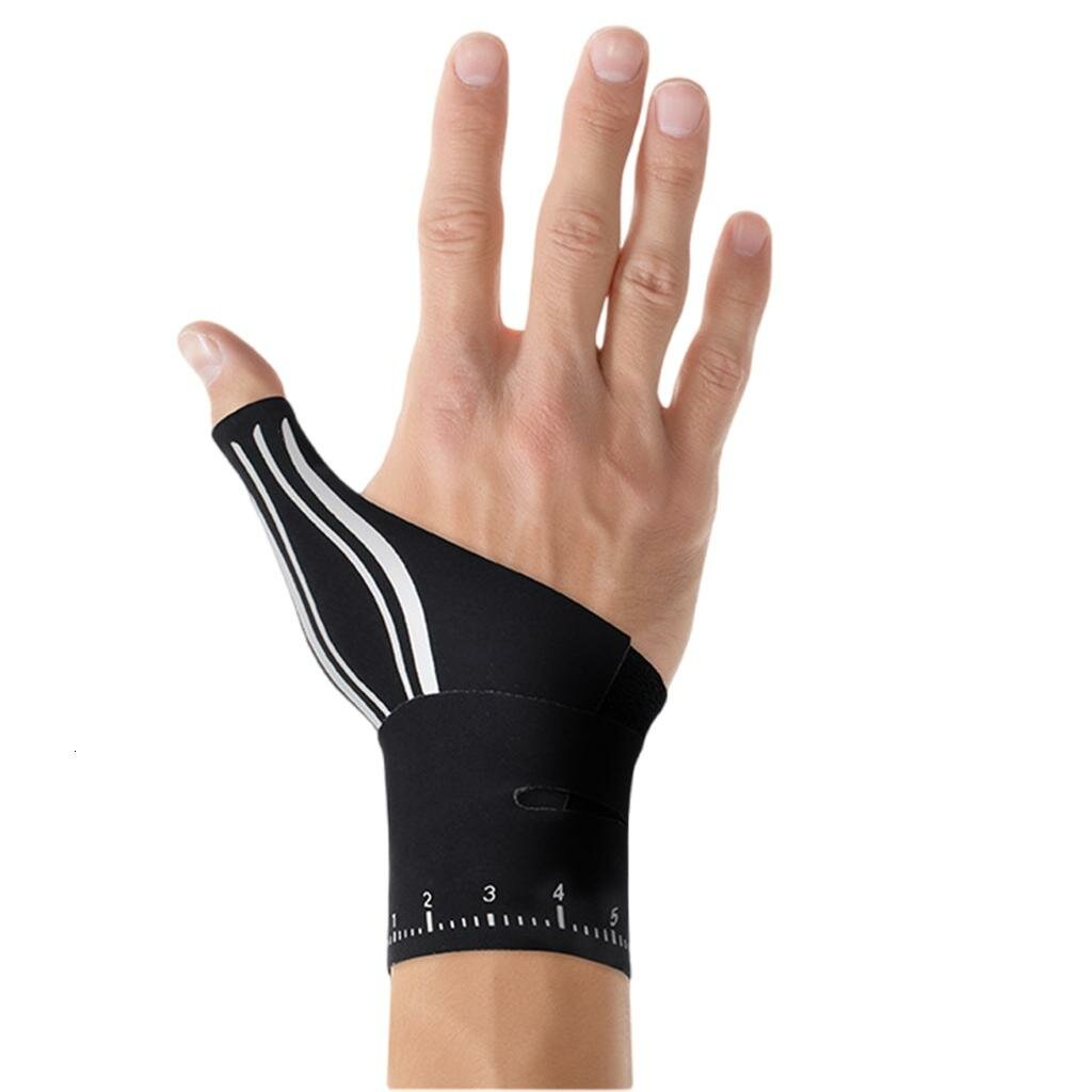 Фиксатор для большого пальца и запястья, Черный - Правая рука