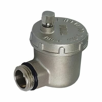Автоматический воздухоотводчик боковое подключение (латунь) TIM 1/2"