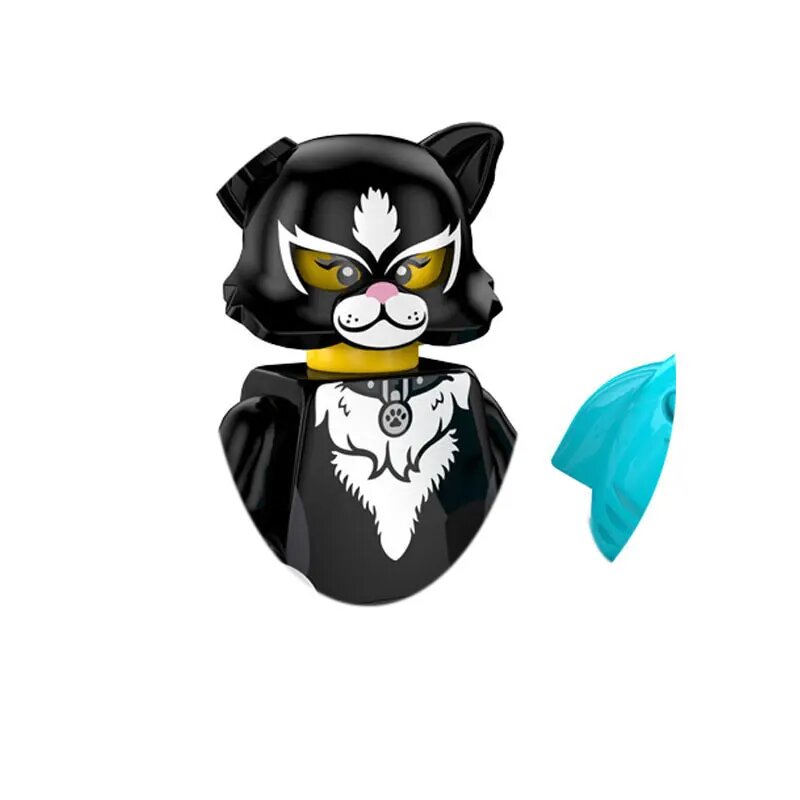 Movie anime bricks Duke Unicorn Deer Kangaroo Cat Elephant Panda Mini Action toy Figures Assembly Toys kids birthday gifts
