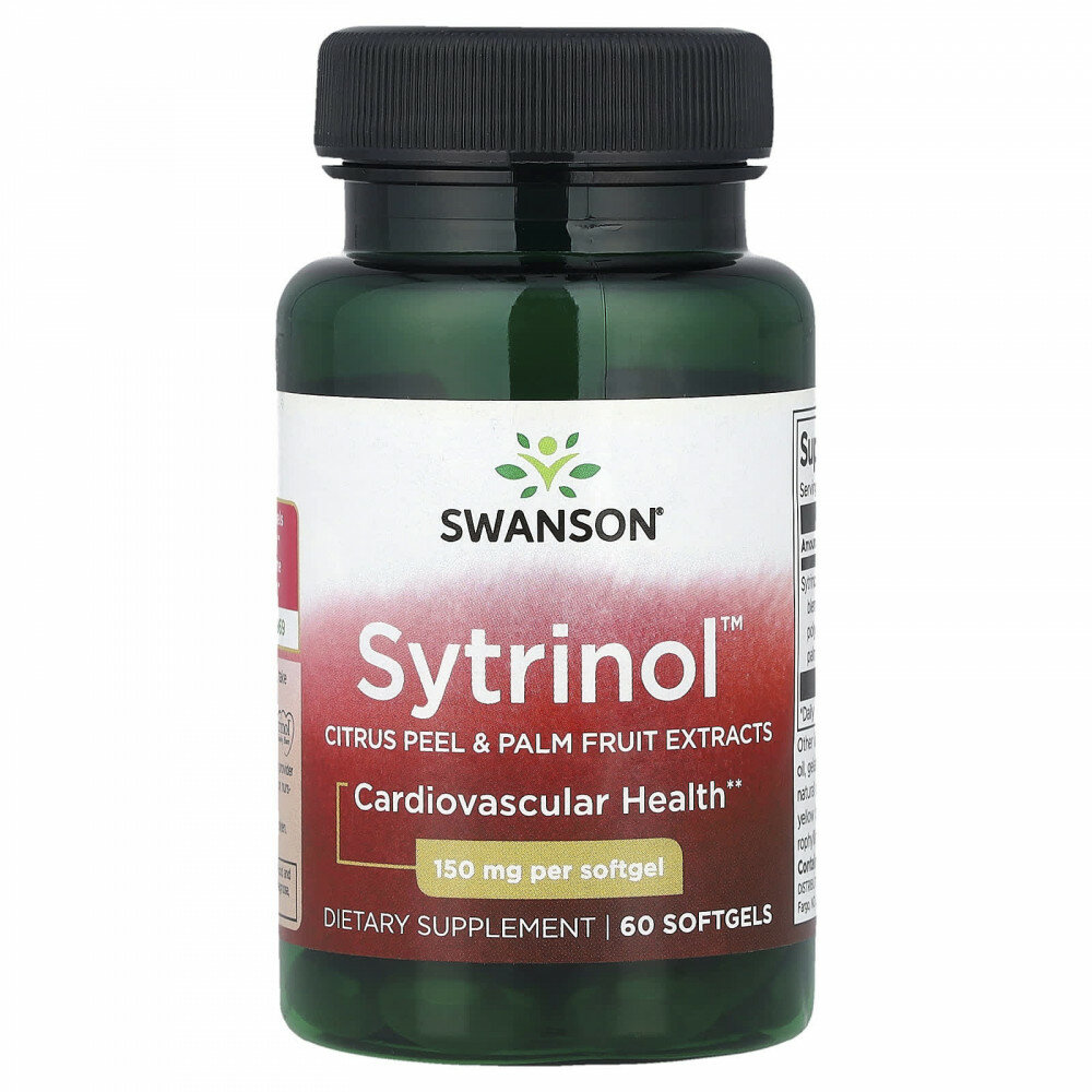 Swanson, Sytrinol™, 150 мг, 60 капсул