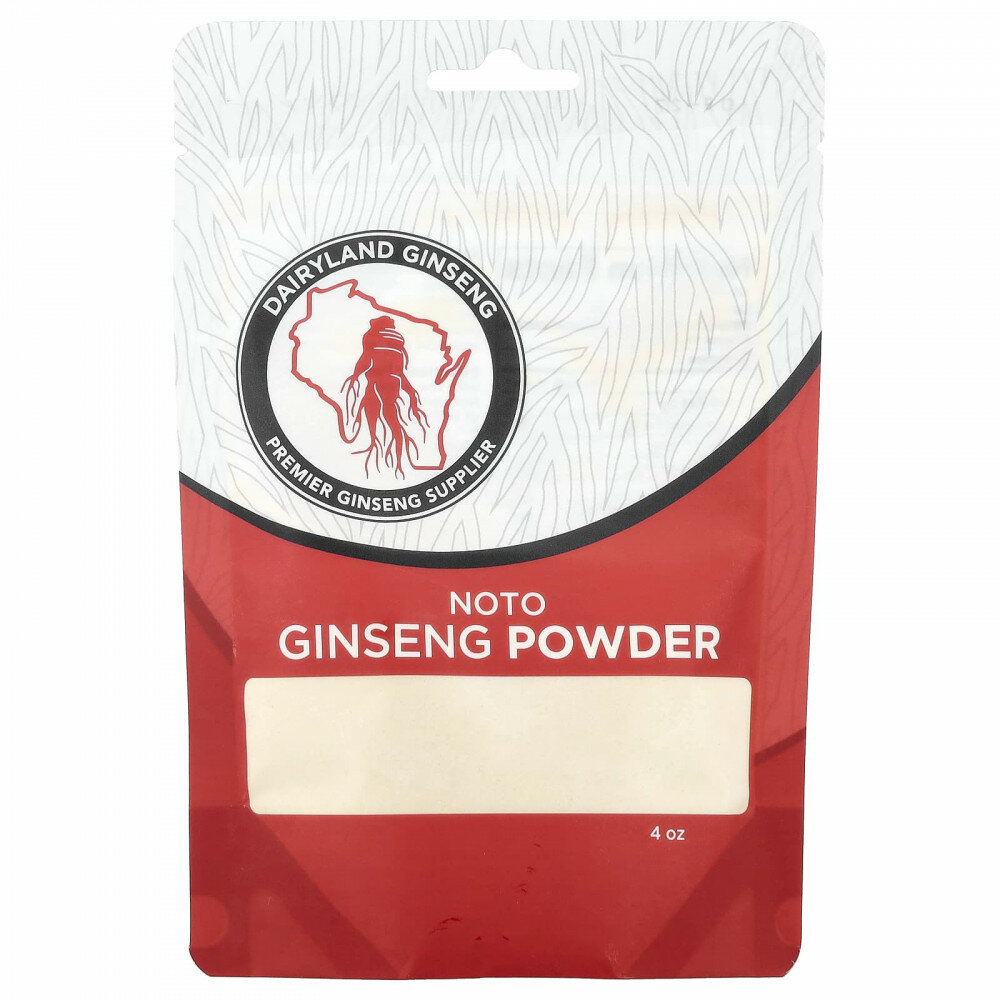 Dairyland Ginseng, Noto Ginseng, порошок, 118 мл (4 унции)