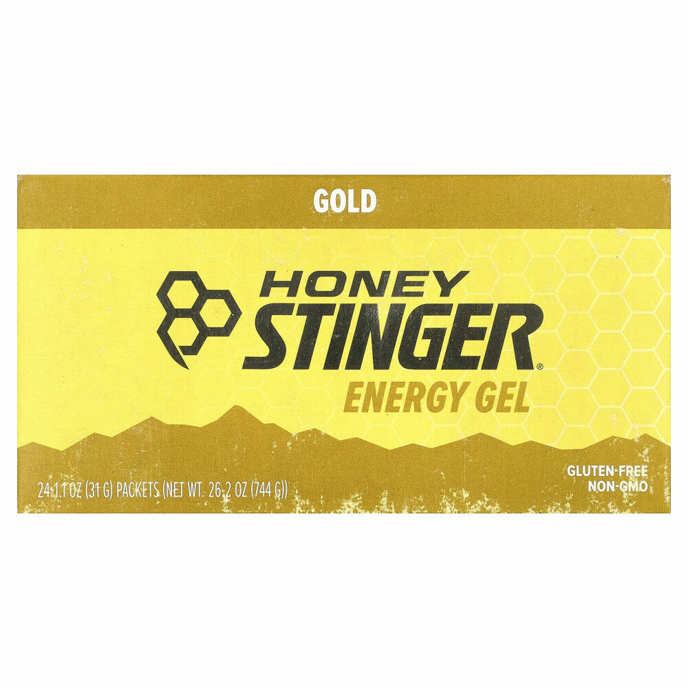 Honey Stinger, Энергетический гель, золото, 24 пакетика по 31 г (1,1 унции)